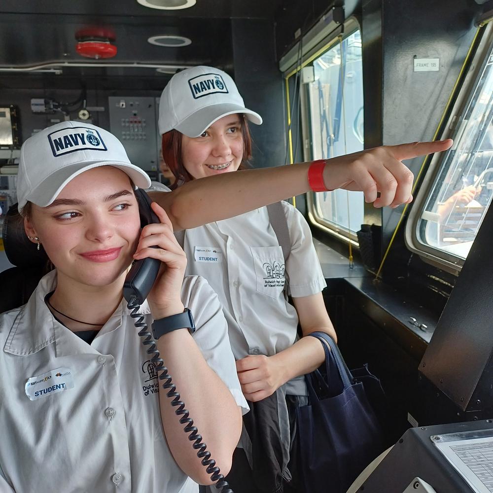 Students given an Insight into what it's like to have a Career in the Navy