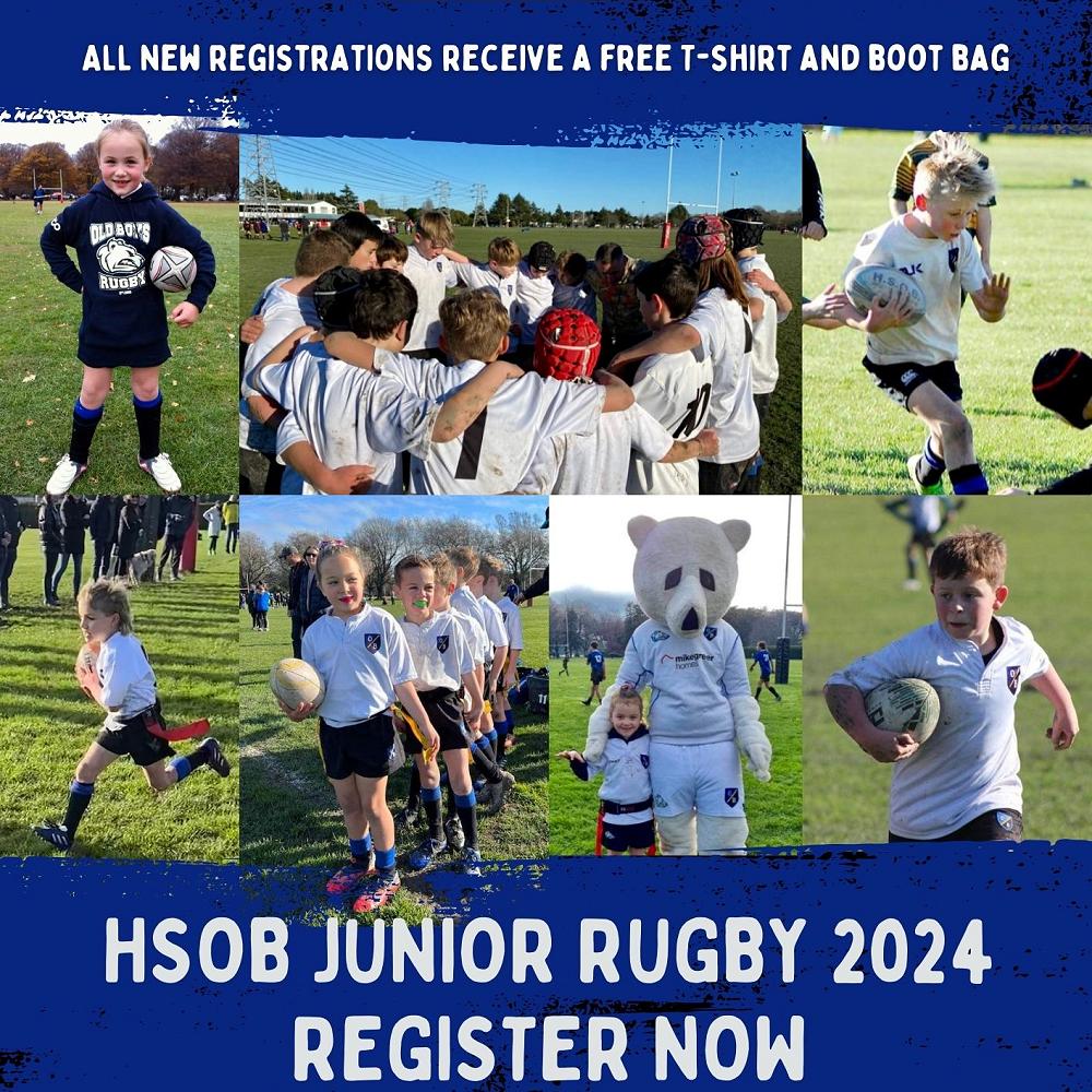 HSOB Junior Rugby Registration