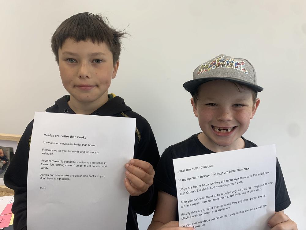 More amazing writing!