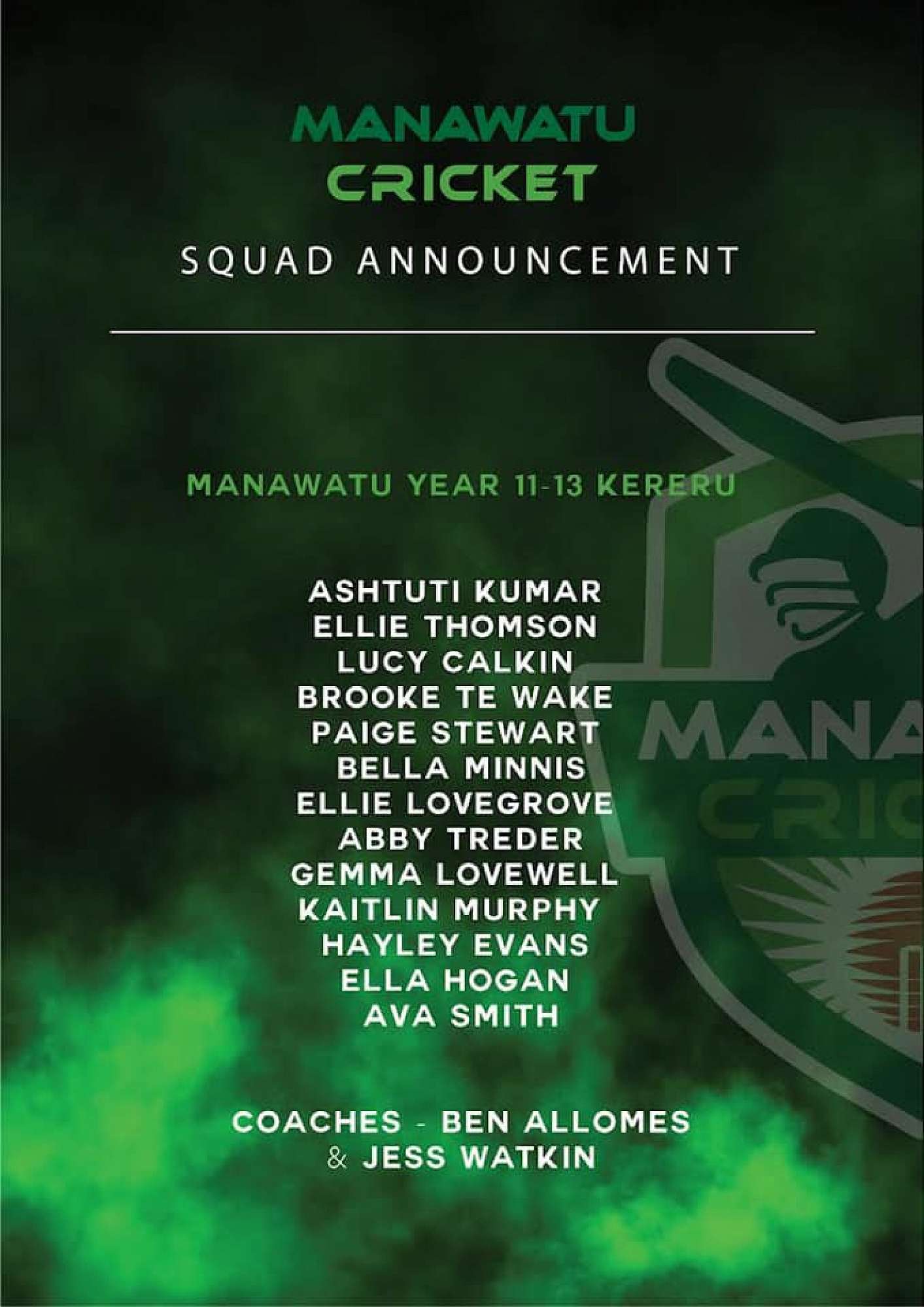 Manawatu Cricket Representatives