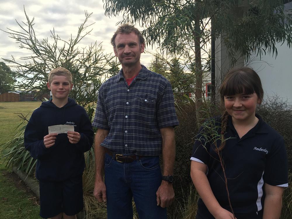 Generous Donation for Amberley School