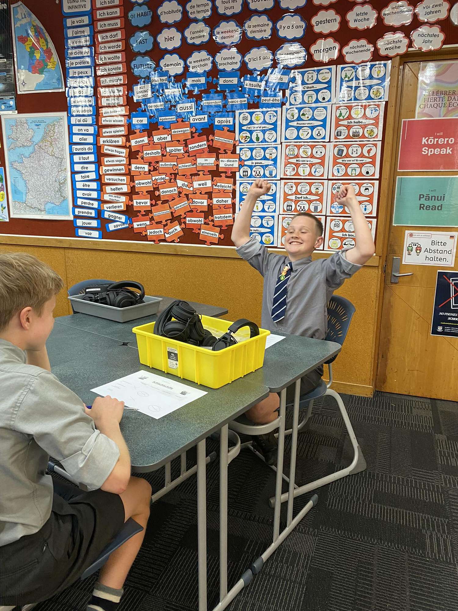 battling-it-out-in-german-class
