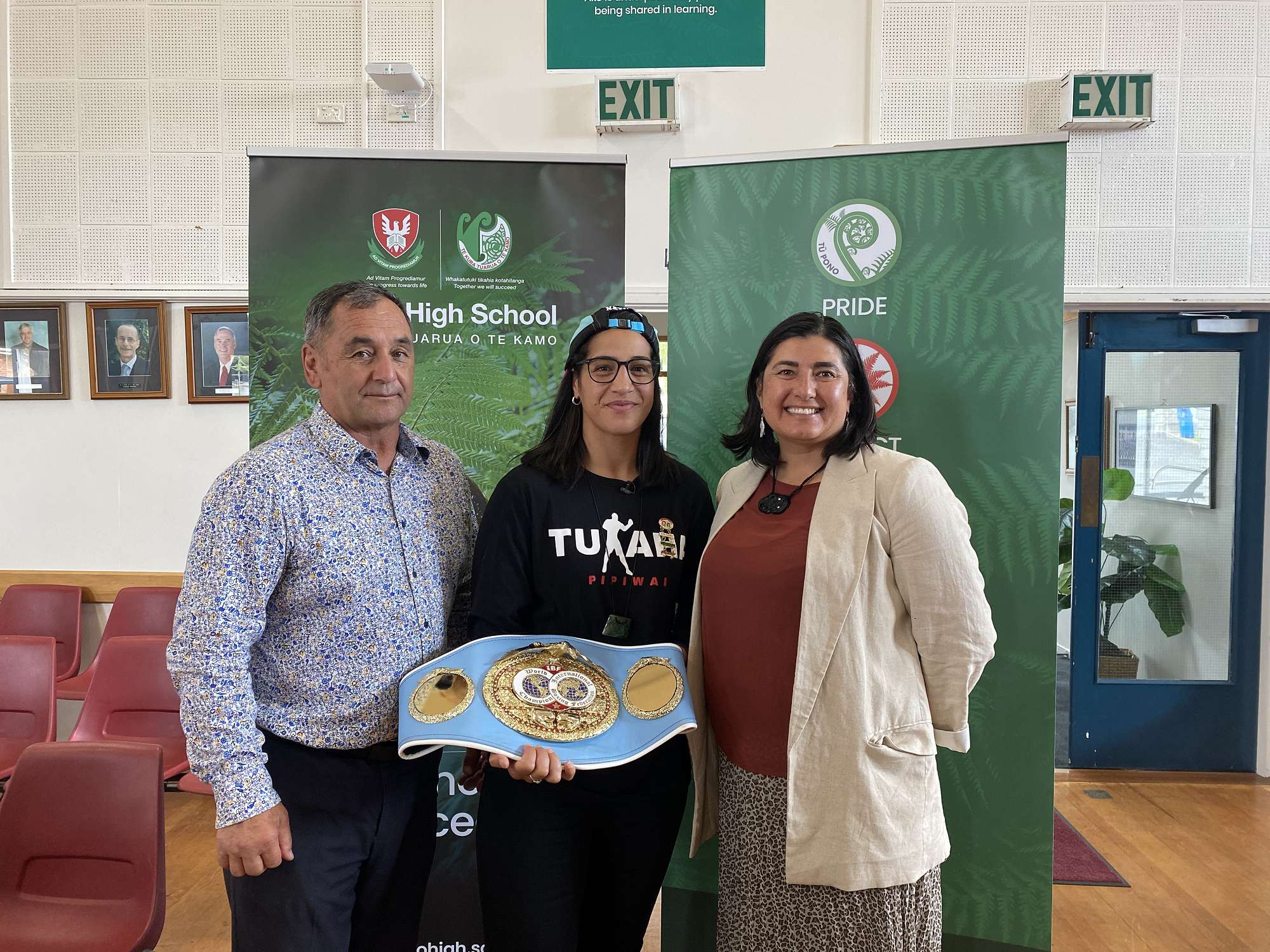 A world first for Kamo High School.