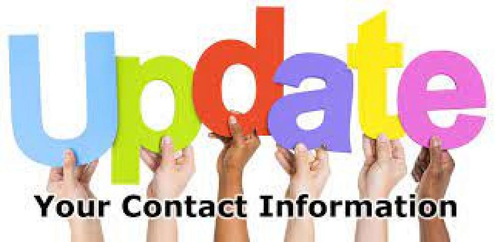 Please let us know of any changes