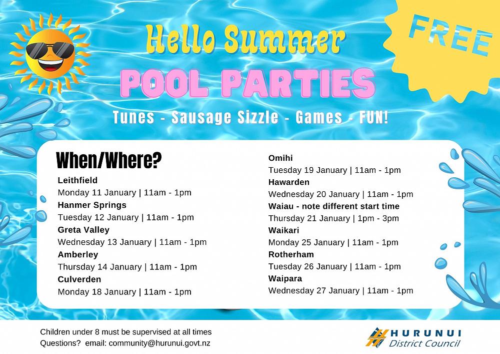 Summer Pool Parties — 2020 Newsletter 58