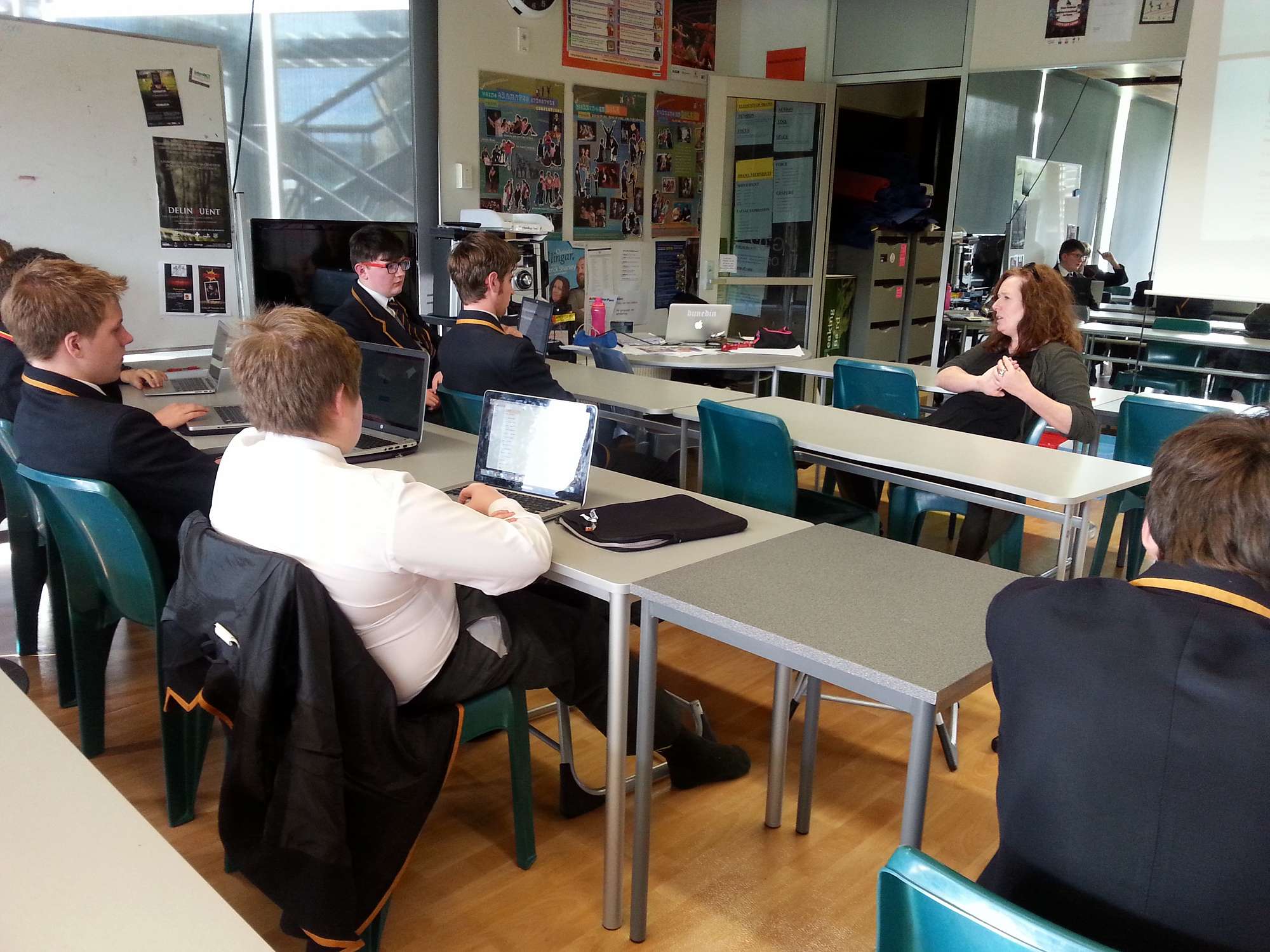 Senior Drama students benefit from first-hand 9/11 account | John ...