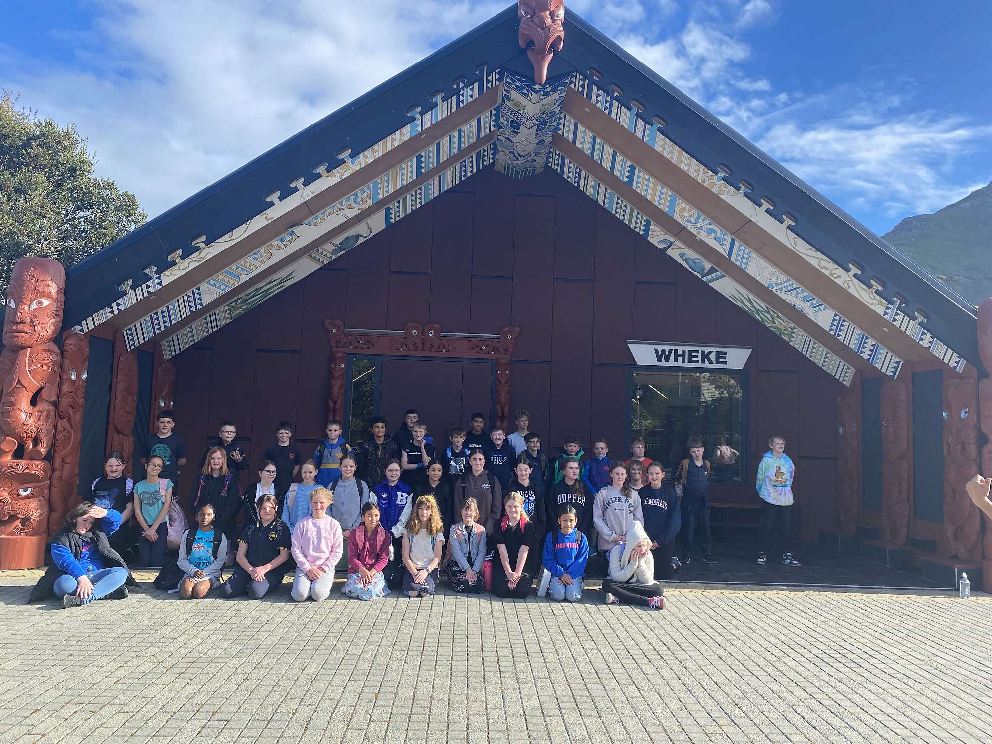 Kapahaka Group at Rapaki Marae
