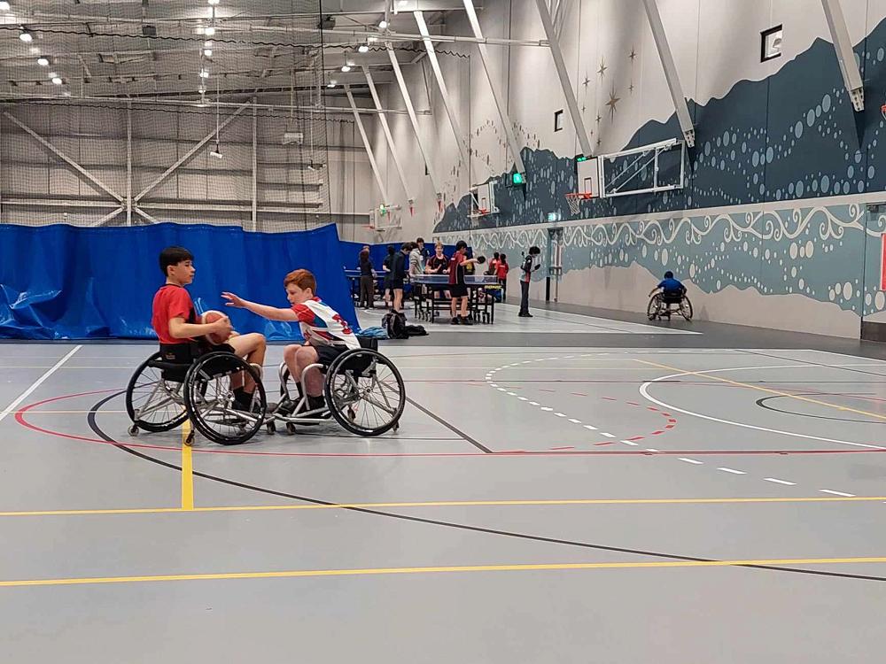 Wheelchair Basketball - Koru Games