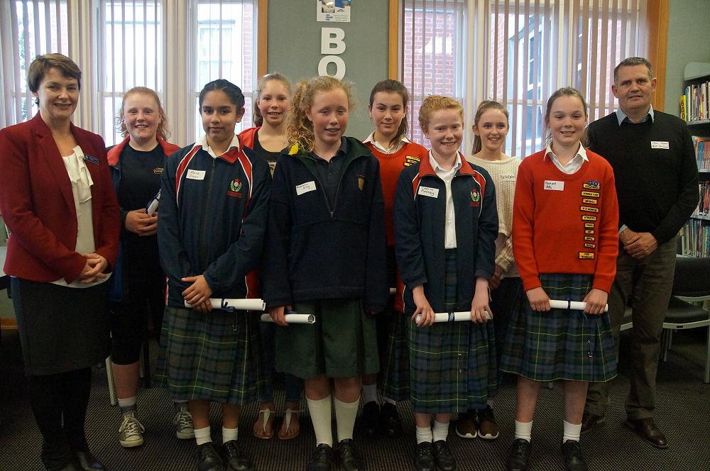 Year 9 Scholarship Winners for 2016