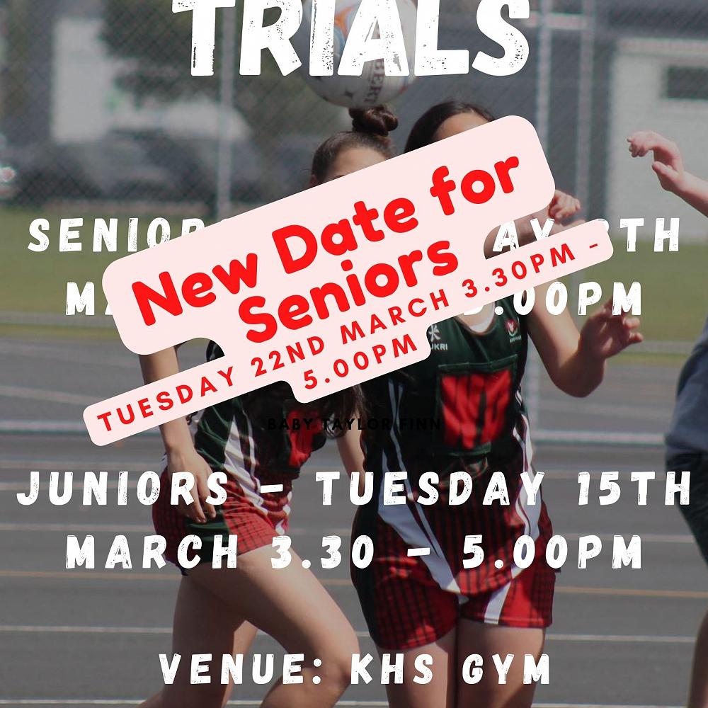 Netball Trials