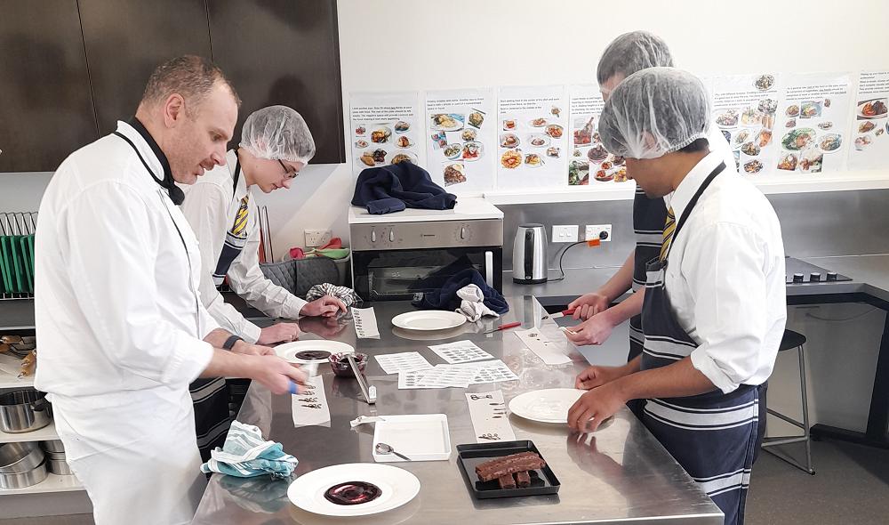 Hospitality students learn the recipe for success