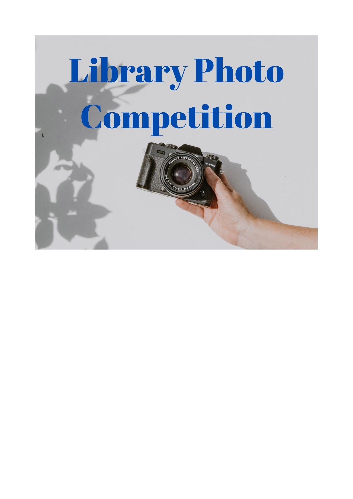 Term 3 Library Competition | Trinity Catholic College