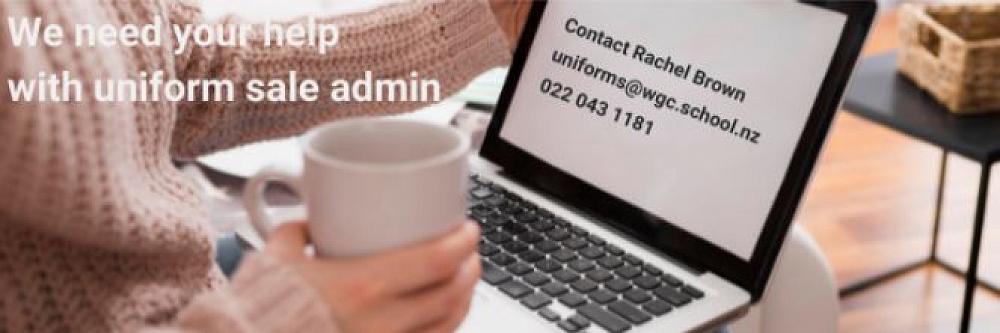 We need your help with used uniform sale admin