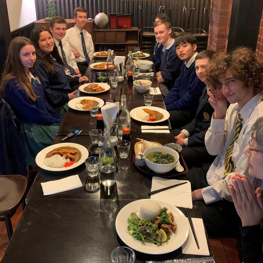 Japanese Students Savour Wellington