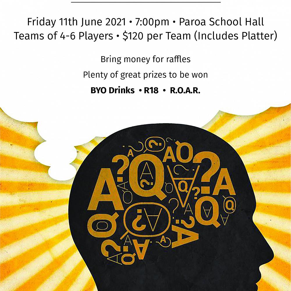 Paroa School Quiz Night
