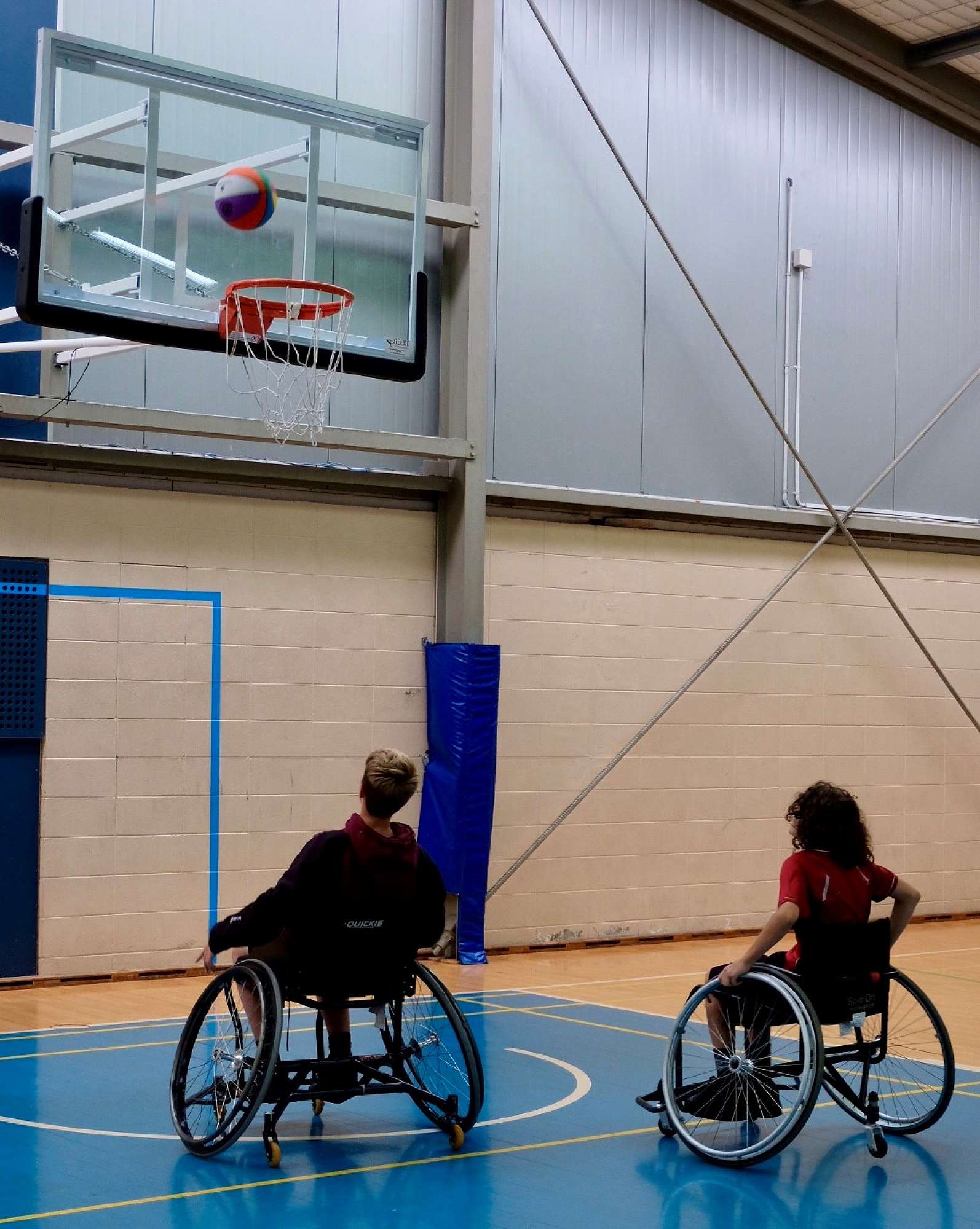 Wheelchair Basketball levels the playing field