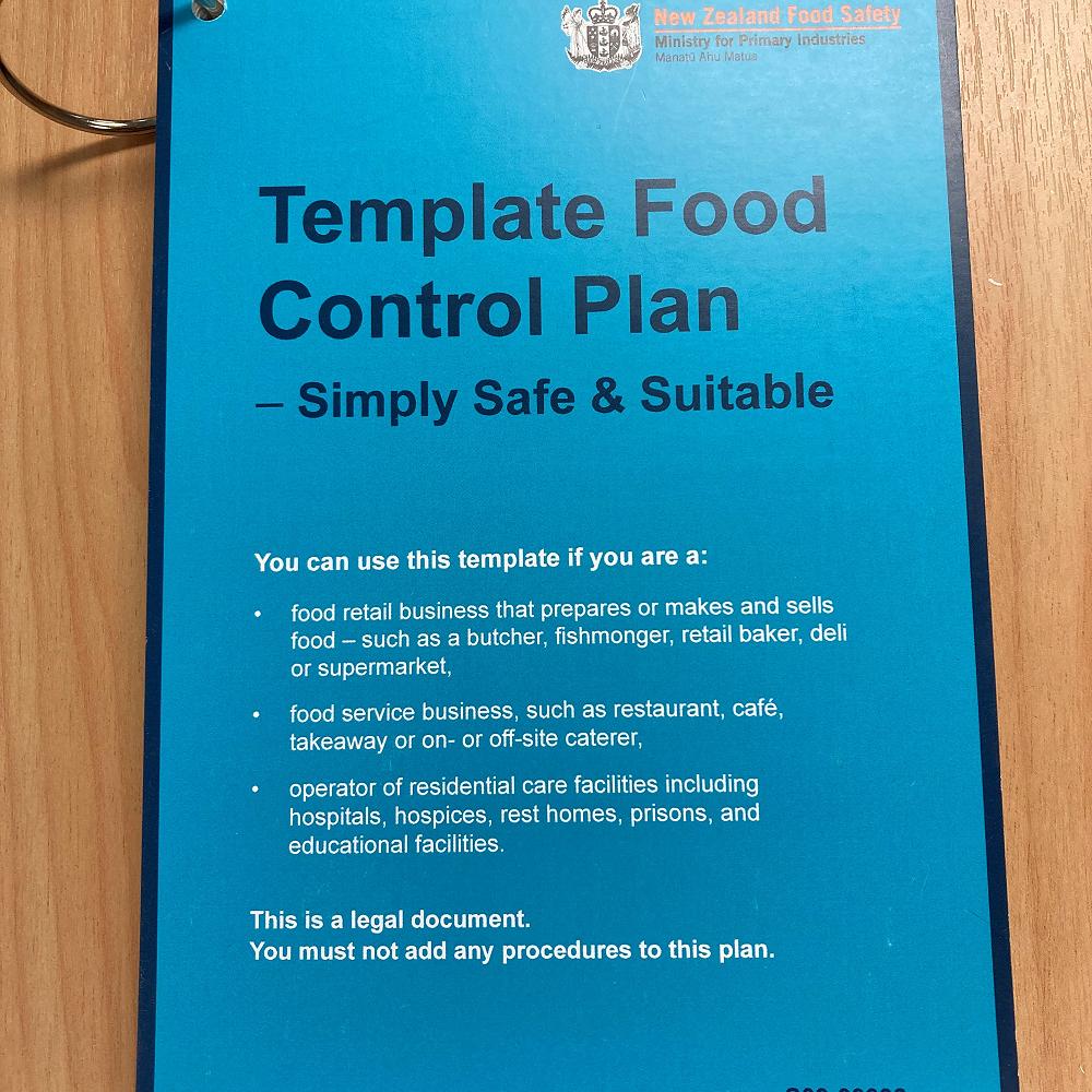 Food Control Plan or Diary Records - What's the difference?
