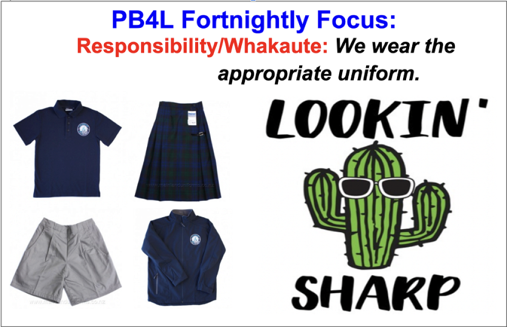 Pb4L - We wear the appropriate uniform