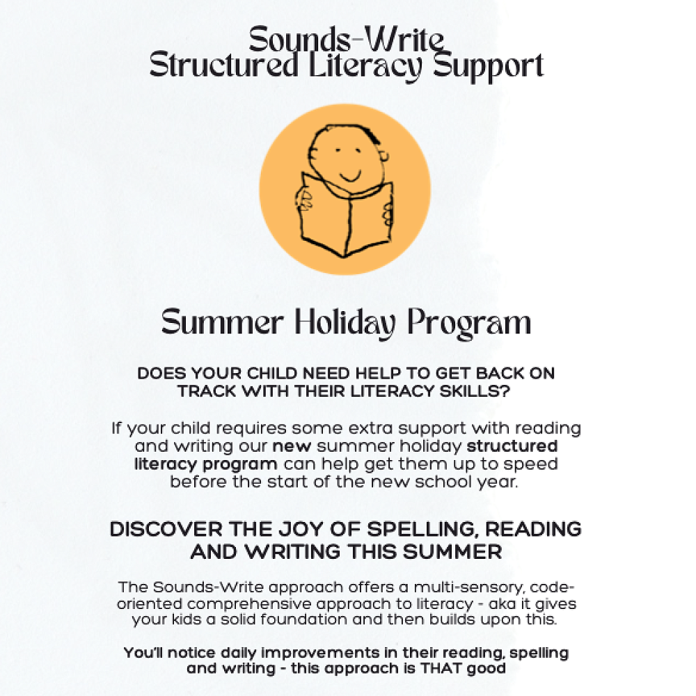 Sounds-Write Structured Literacy Support