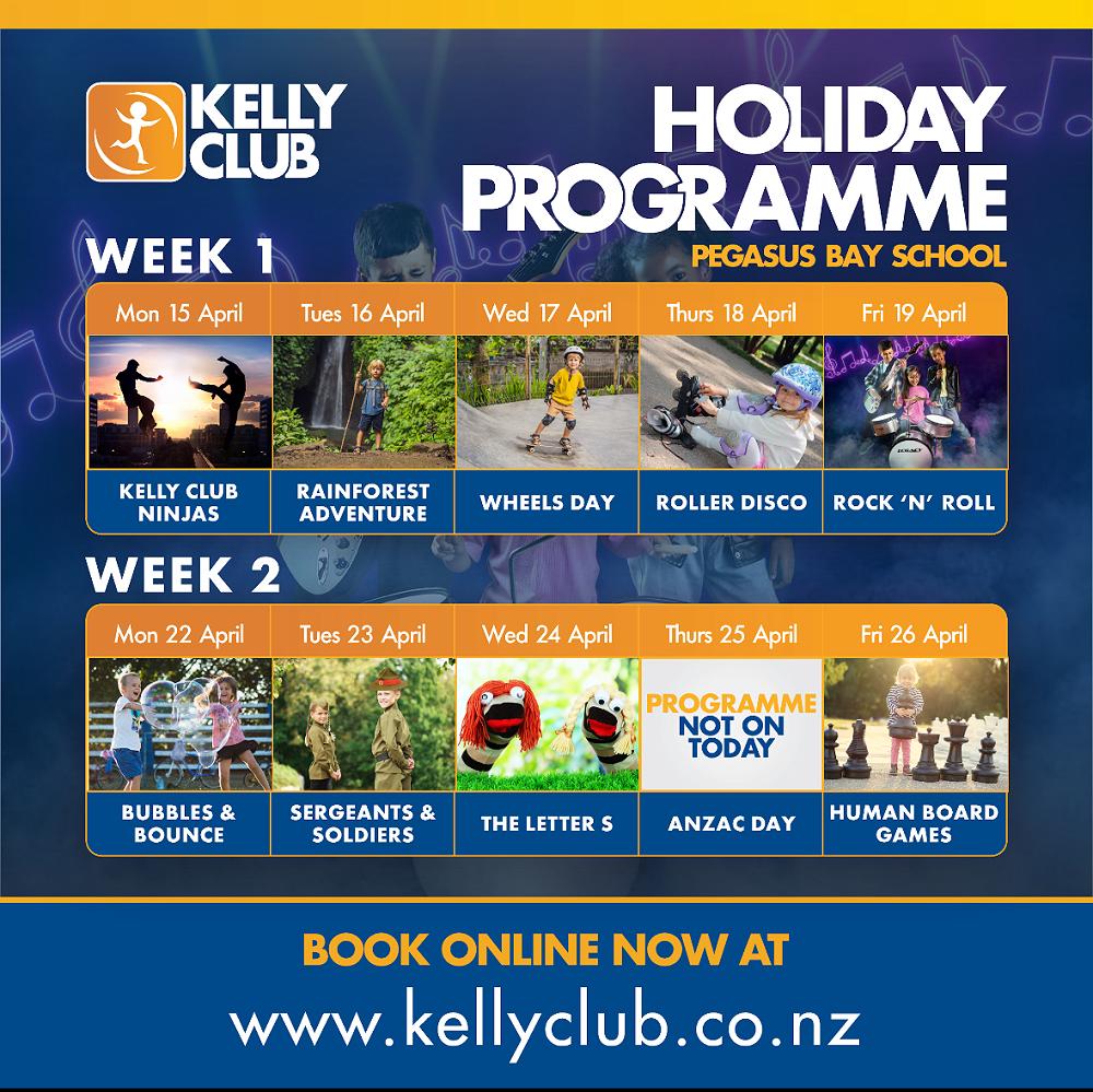 April Holiday Programme.