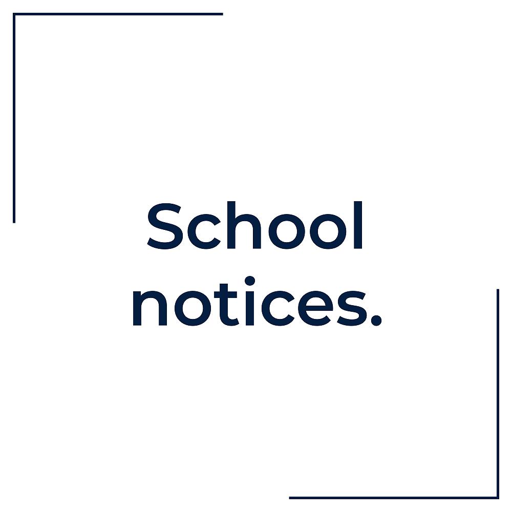 School notices