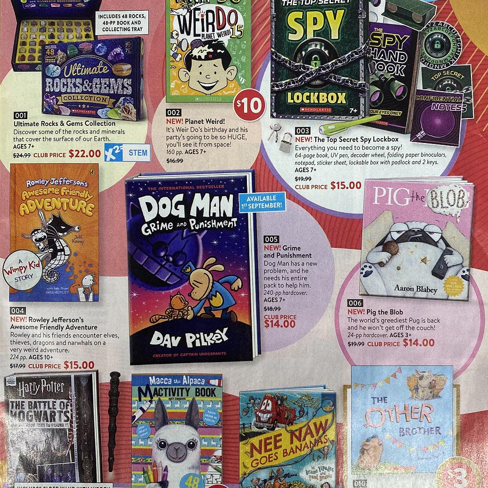 Scholastic Book Club Issue 6 — Newsletter: Term 3, Week 7 2020