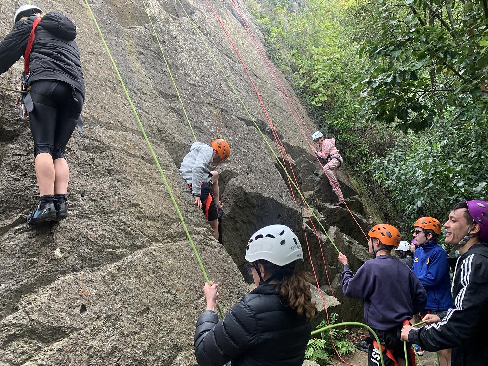 Busy end of term for the Climbing Club