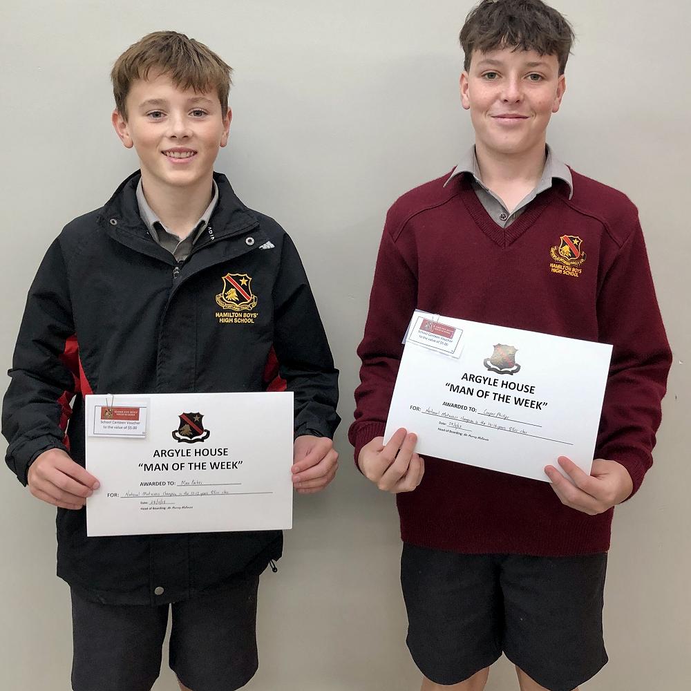 🏴 Men of the Week, Term 2 Week 1 🏍 🏆 🇳🇿