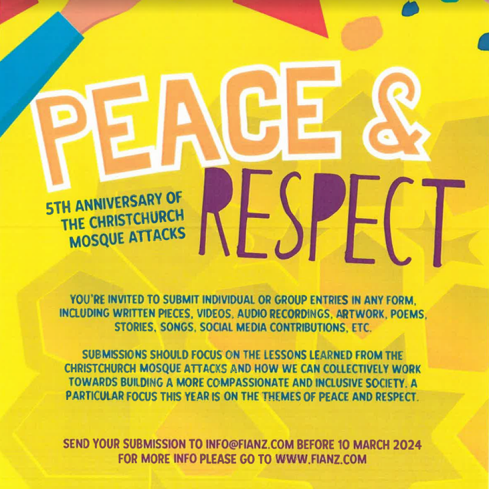 Peace and Respect Programme - FIANZ