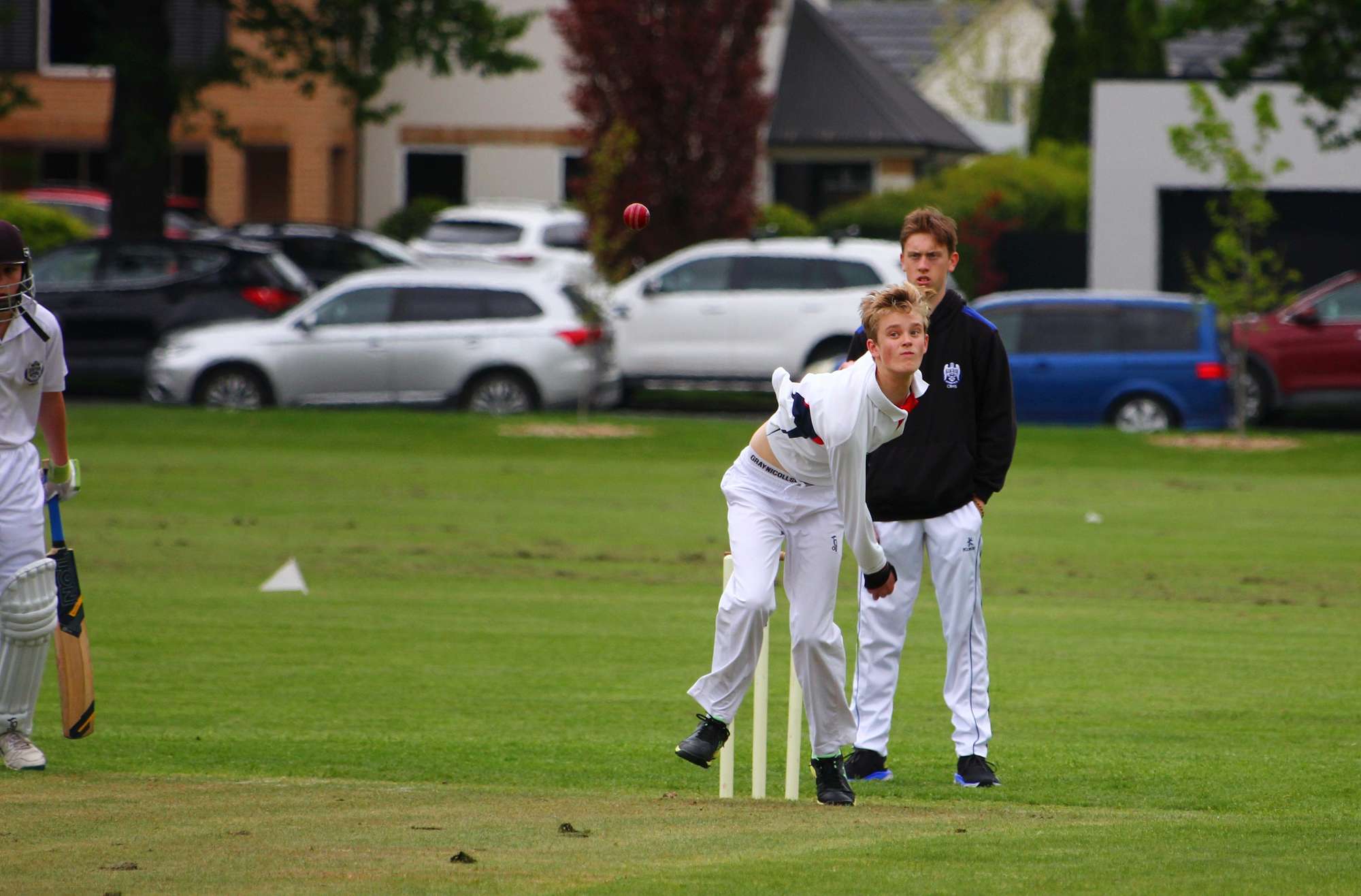 ASHCOLL YR9B CRICKET TEAM vs CHRISTHCURCH BOYS HIGH SCHOOL 9A STRAVEN ...