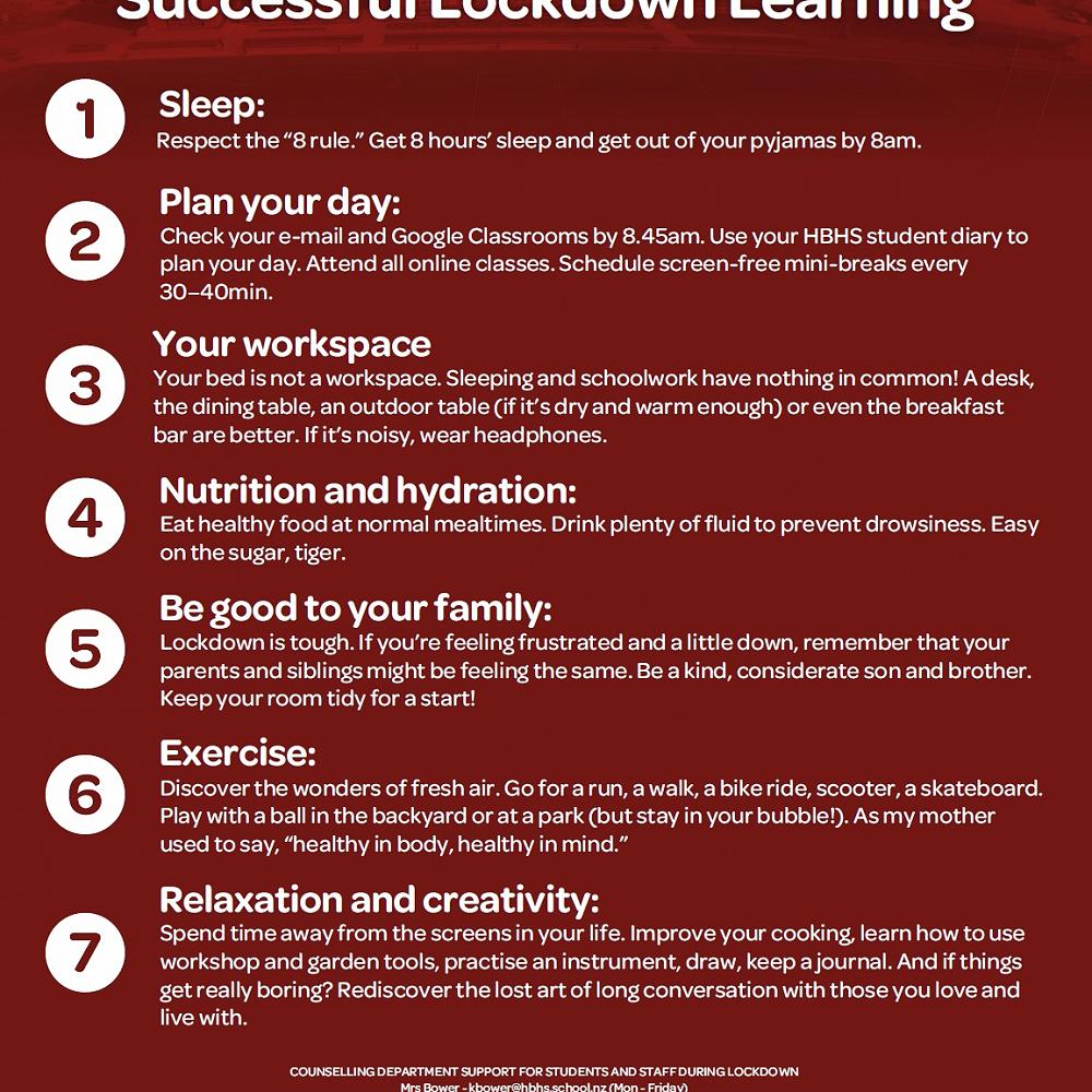 Check out our tips for successful lockdown learning!