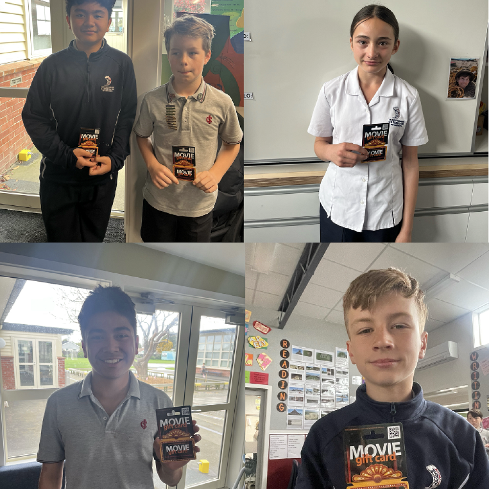 End of Term 3 Attendance Spin 2 Win — Te Kura Mareko - Casebrook ...
