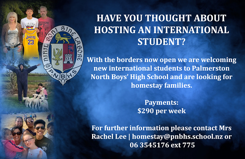 International Homestay Families Wanted