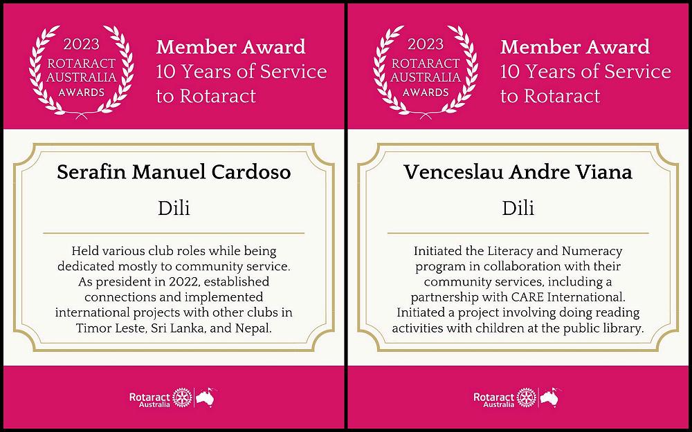 Timor-Leste Rotaract clubs and members feature in Rotaract Australia ...