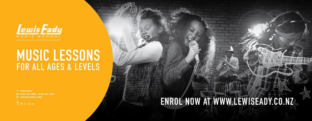 Lewis Eady Music Lessons — Hobsonville Hub - Friday 16 September 2022