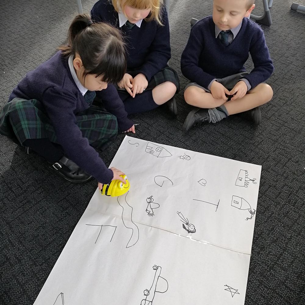 Coding fun in the Junior School