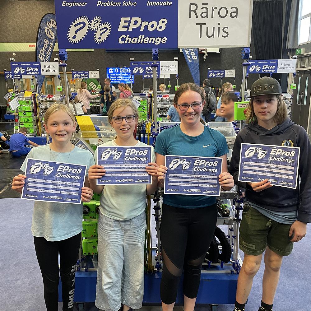 EPro8 Engineering Challenge — The Rāroan 1 December 2023