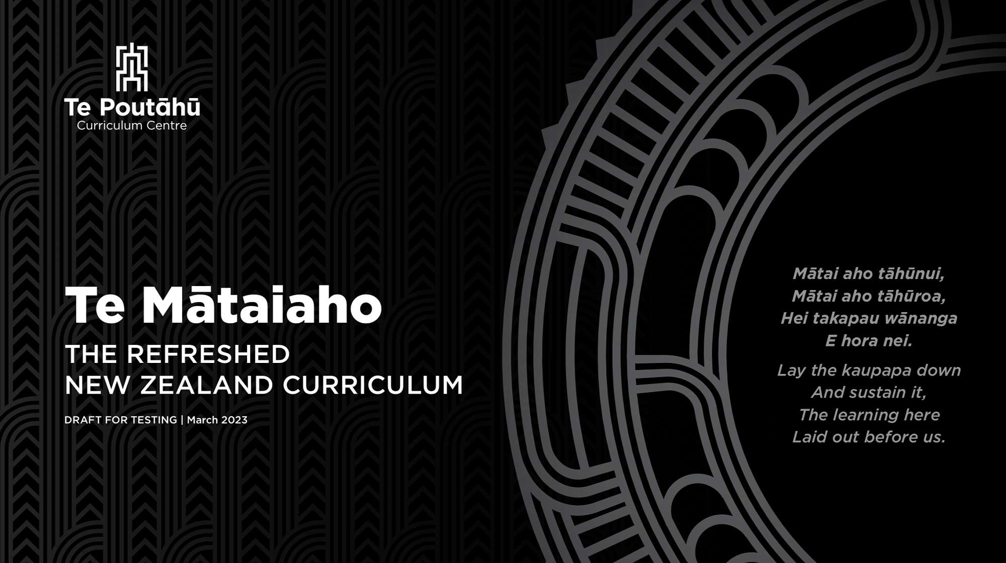 Te Mātaiaho - Refreshing the NZ Curriculum