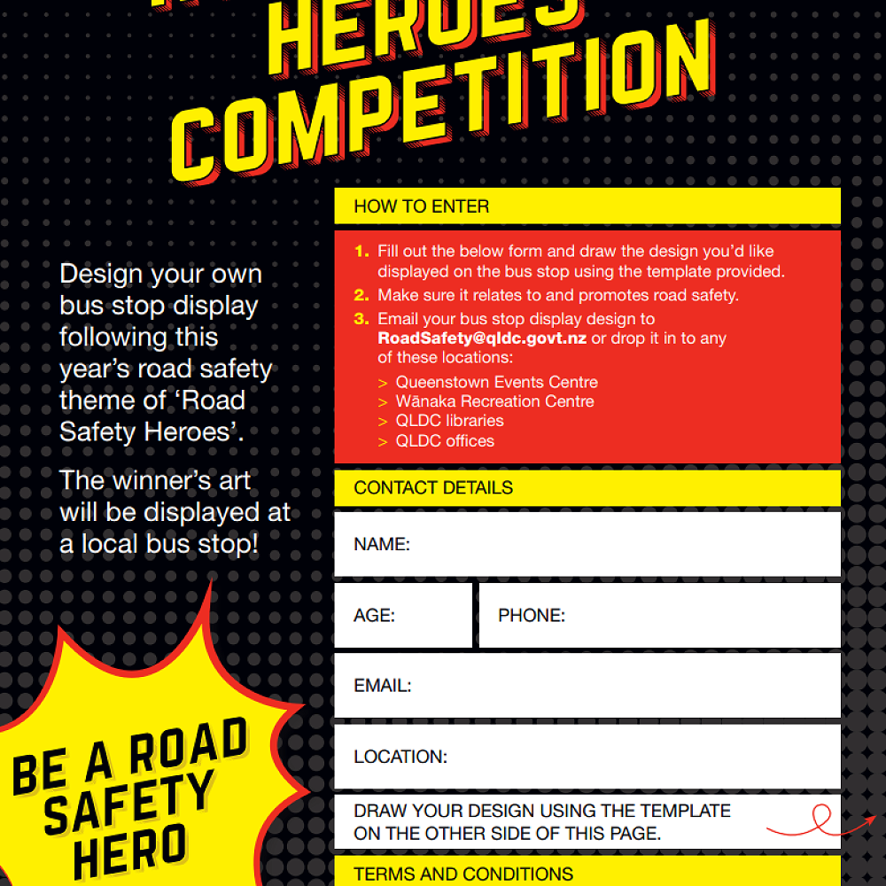 QLDC Road Safety Heroes' Competition
