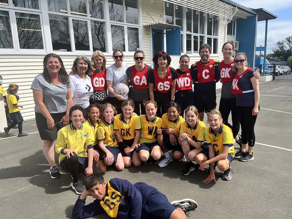 Staff v. Students Netball