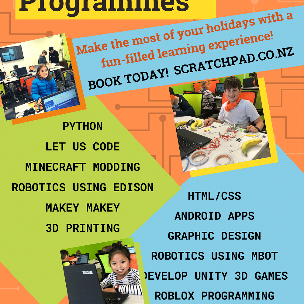 Scratchpad Holiday Programmes