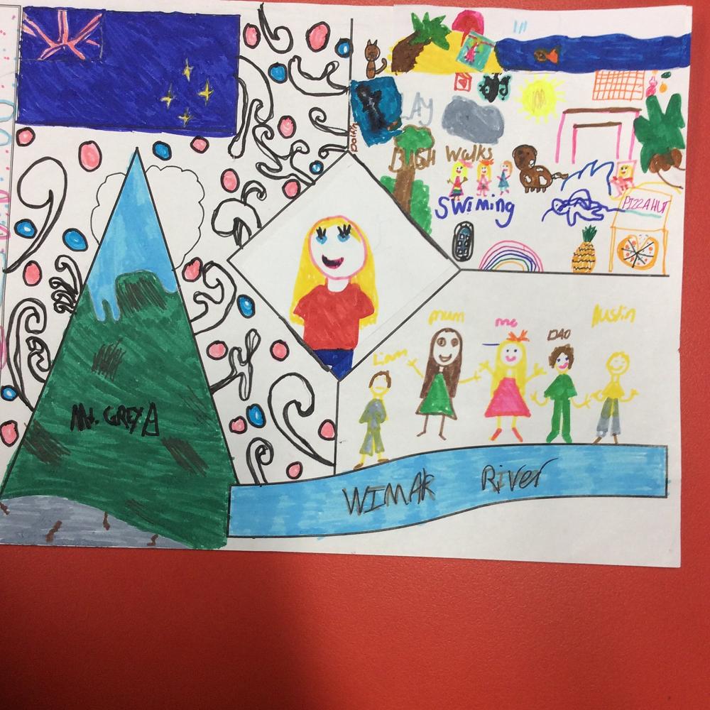 Visual Mihi Done at Woodend School