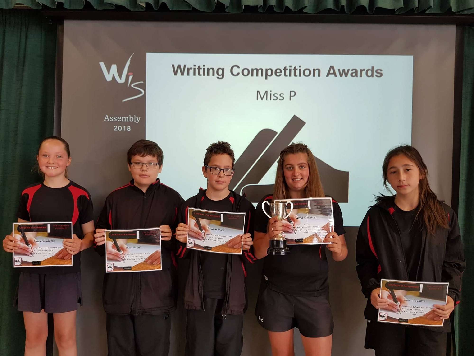 Term 4 WIS Writing Competition Results — Newsletter - Term 4, Week 7 ...