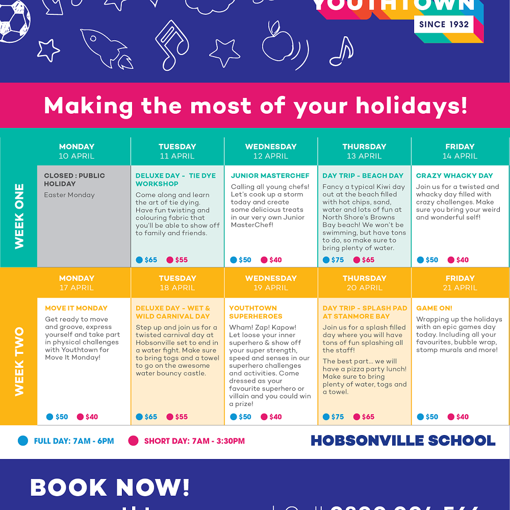 Youthtown Holiday Programme