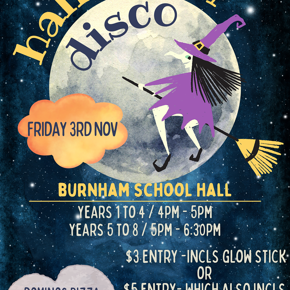School Disco - Friday 3 November - School Hall — Newsletter - Term 4 Week 1