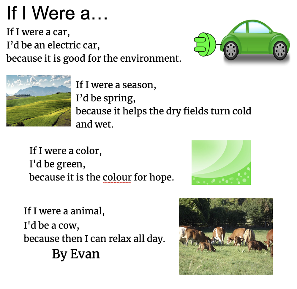 If I were... Poems by Room 6 — Term 2 Week 1 Newsletter