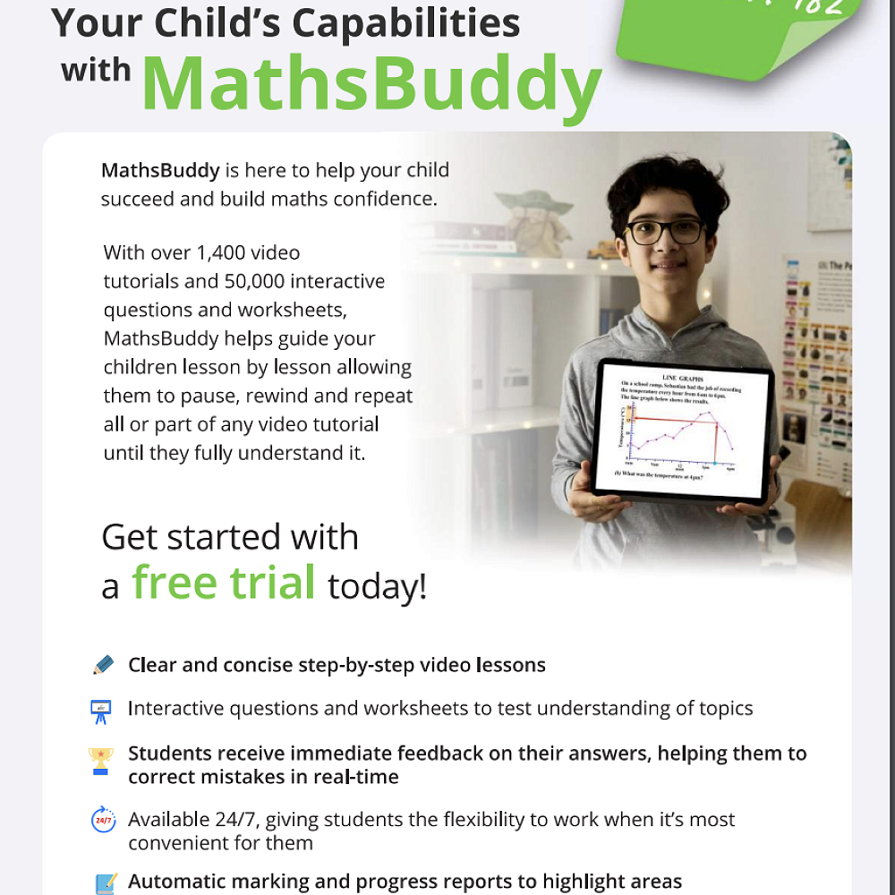 MathsBuddy free trial