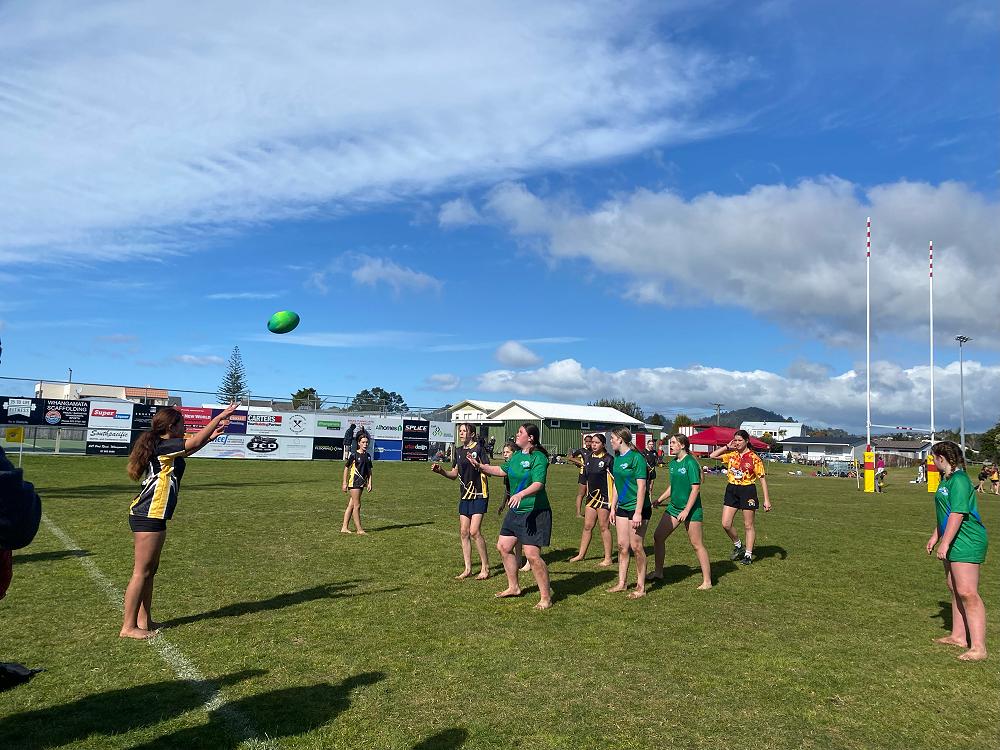 Girls' tackle rugby - Whangamata