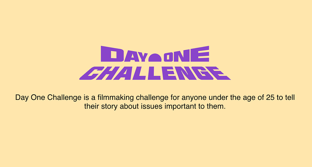 Day One Challenge - Filmmaking Challenge!