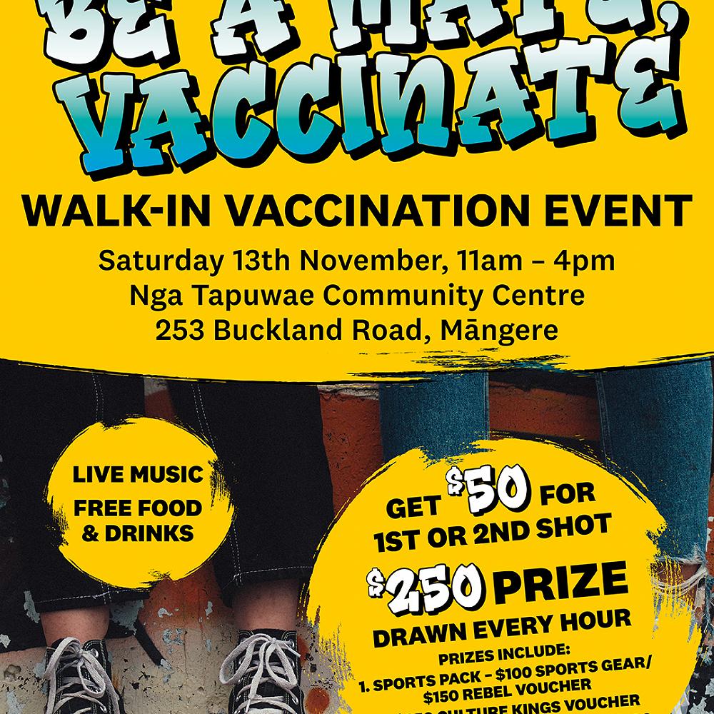 Be a mate - Vaccinate